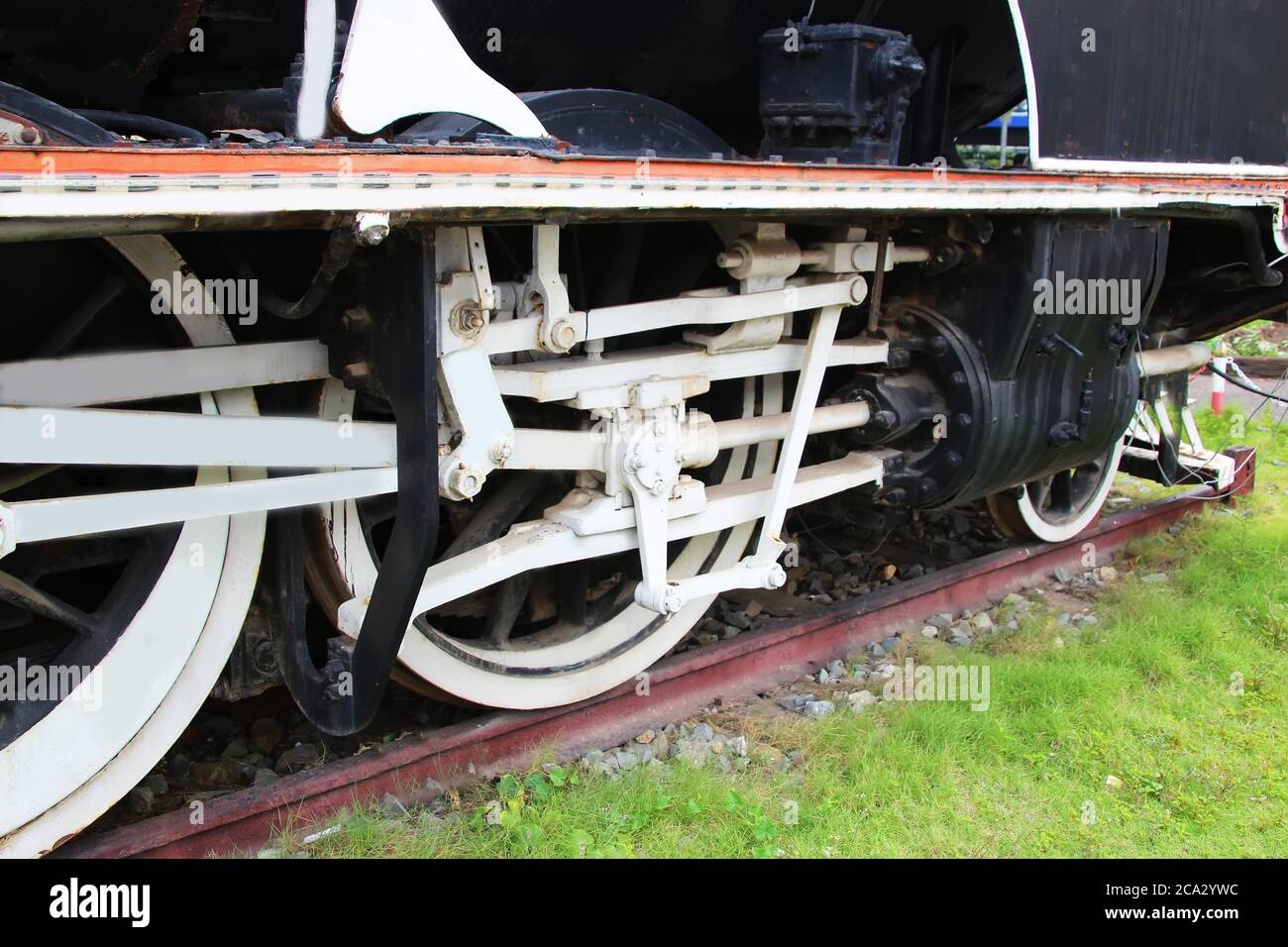 Steam locomotive wheel mechanism hi-res stock photography and images ...