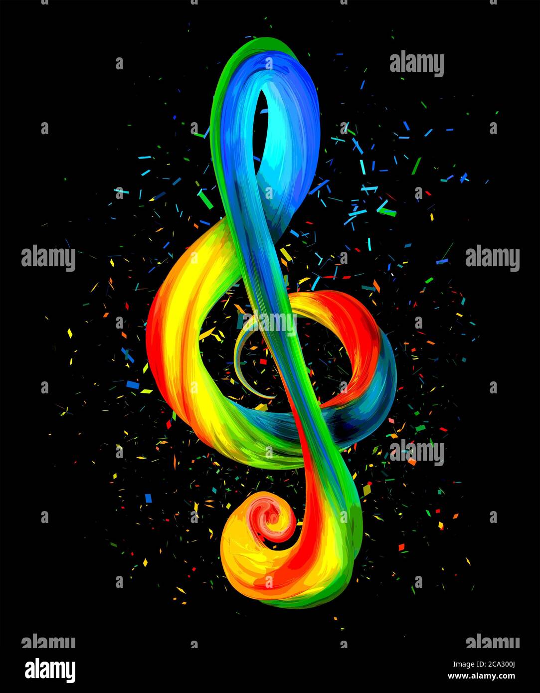 Treble G Clef High Resolution Stock Photography and Images - Alamy