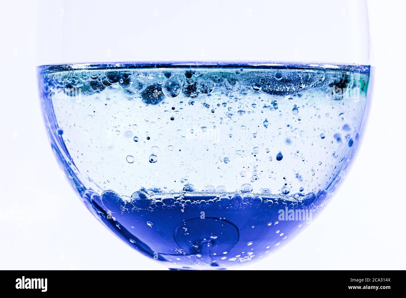 Bubbles Drink Blue High Resolution Stock Photography and Images - Alamy