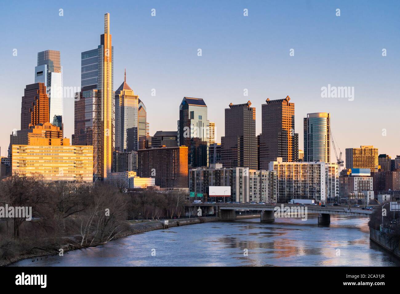 Philadelphia Night Street High Resolution Stock Photography and Images ...