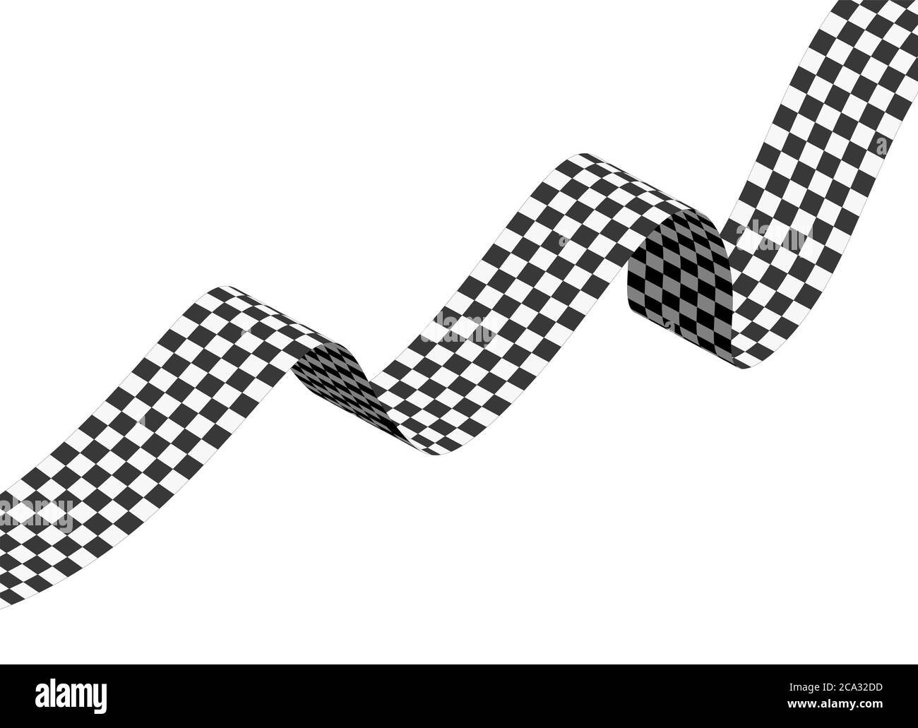 Black ribbon isolated hi-res stock photography and images - Alamy