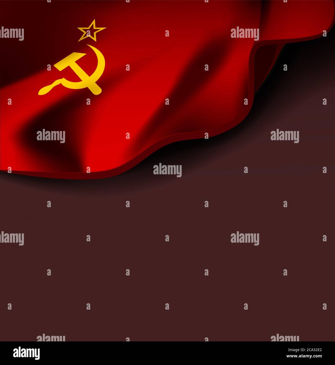 Soviet flag hammer hi-res stock photography and images - Alamy