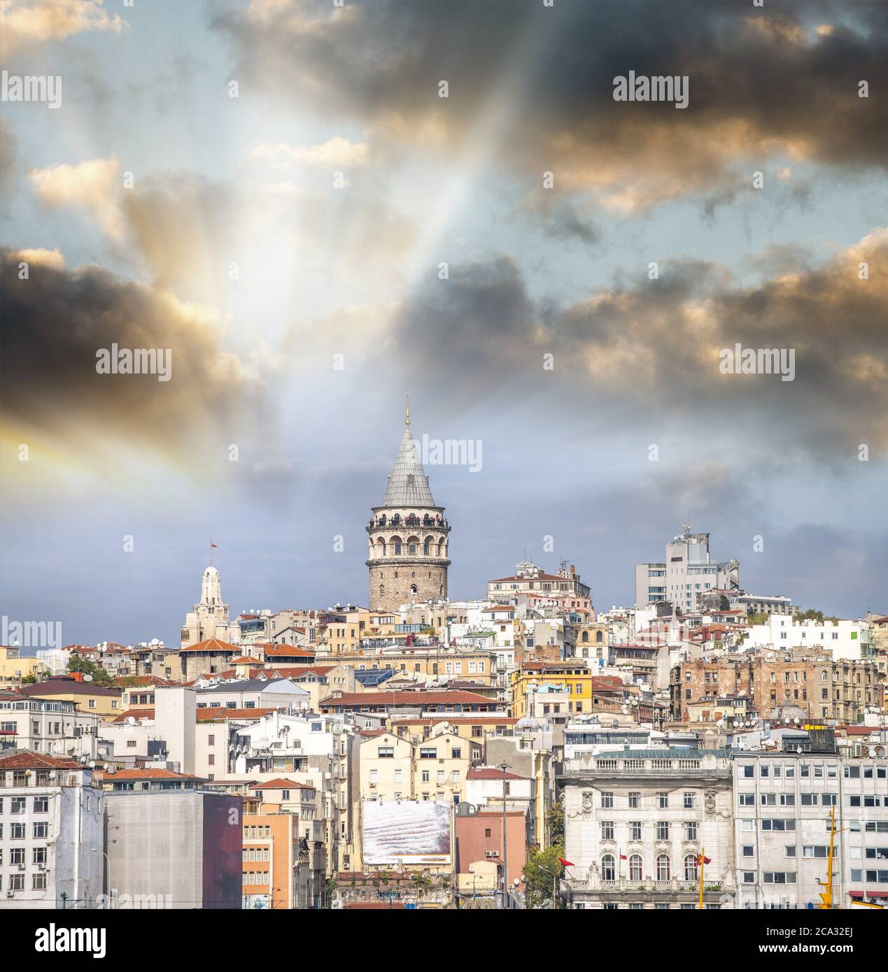 Panoramic birds eye view istanbul hi-res stock photography and images ...