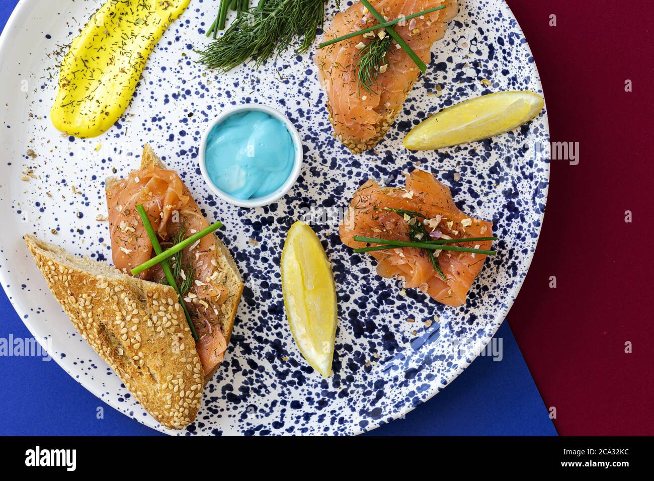 Smoked salmon canapes hi-res stock photography and images - Alamy