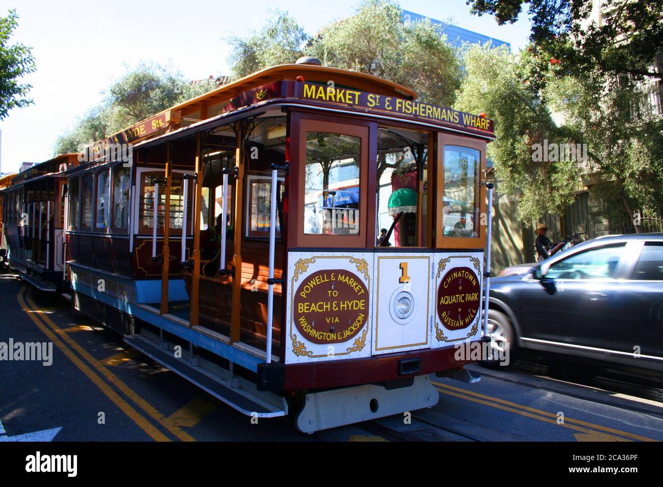 San francisco cable hi-res stock photography and images - Alamy
