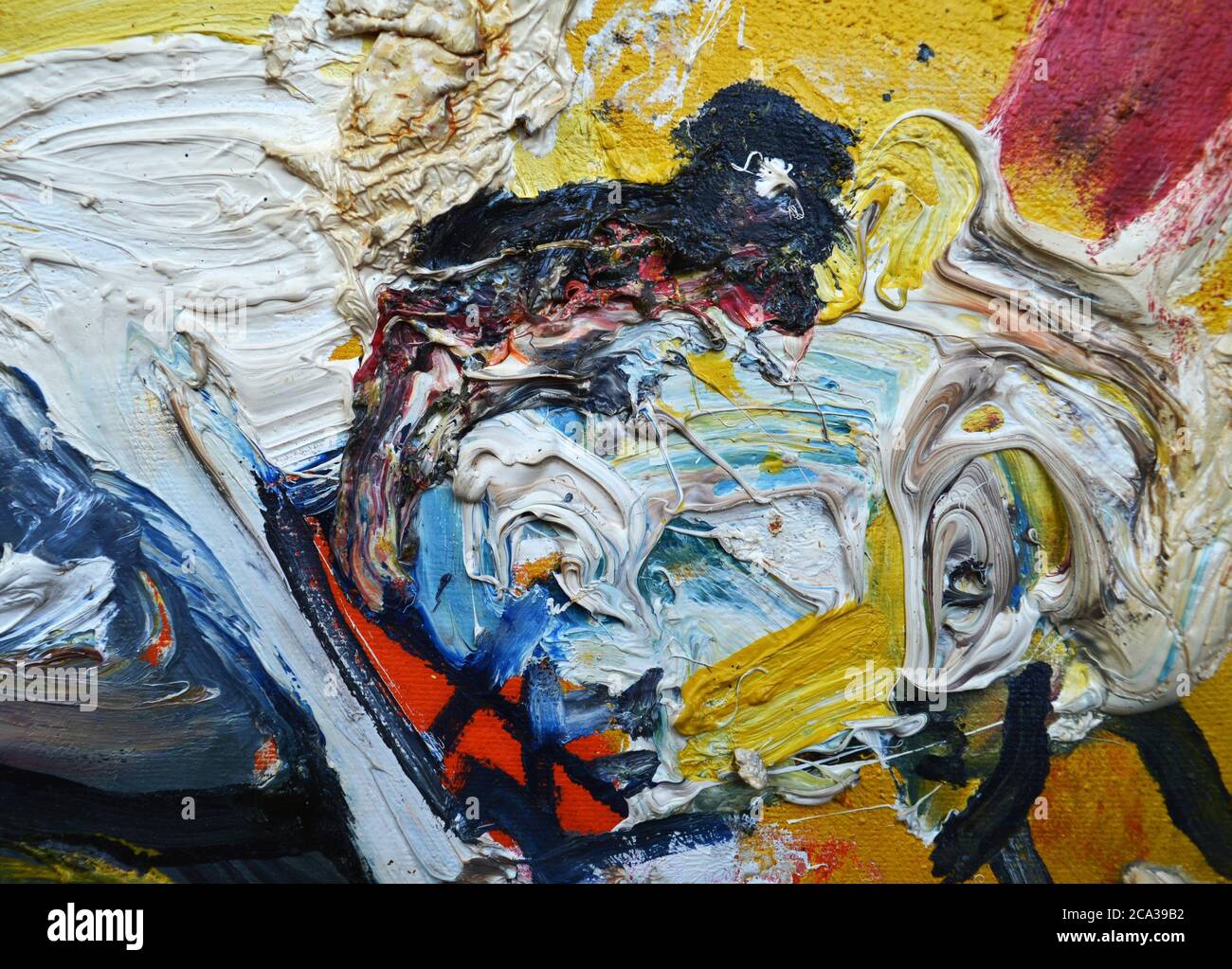 Oil paint texture hi-res stock photography and images - Alamy