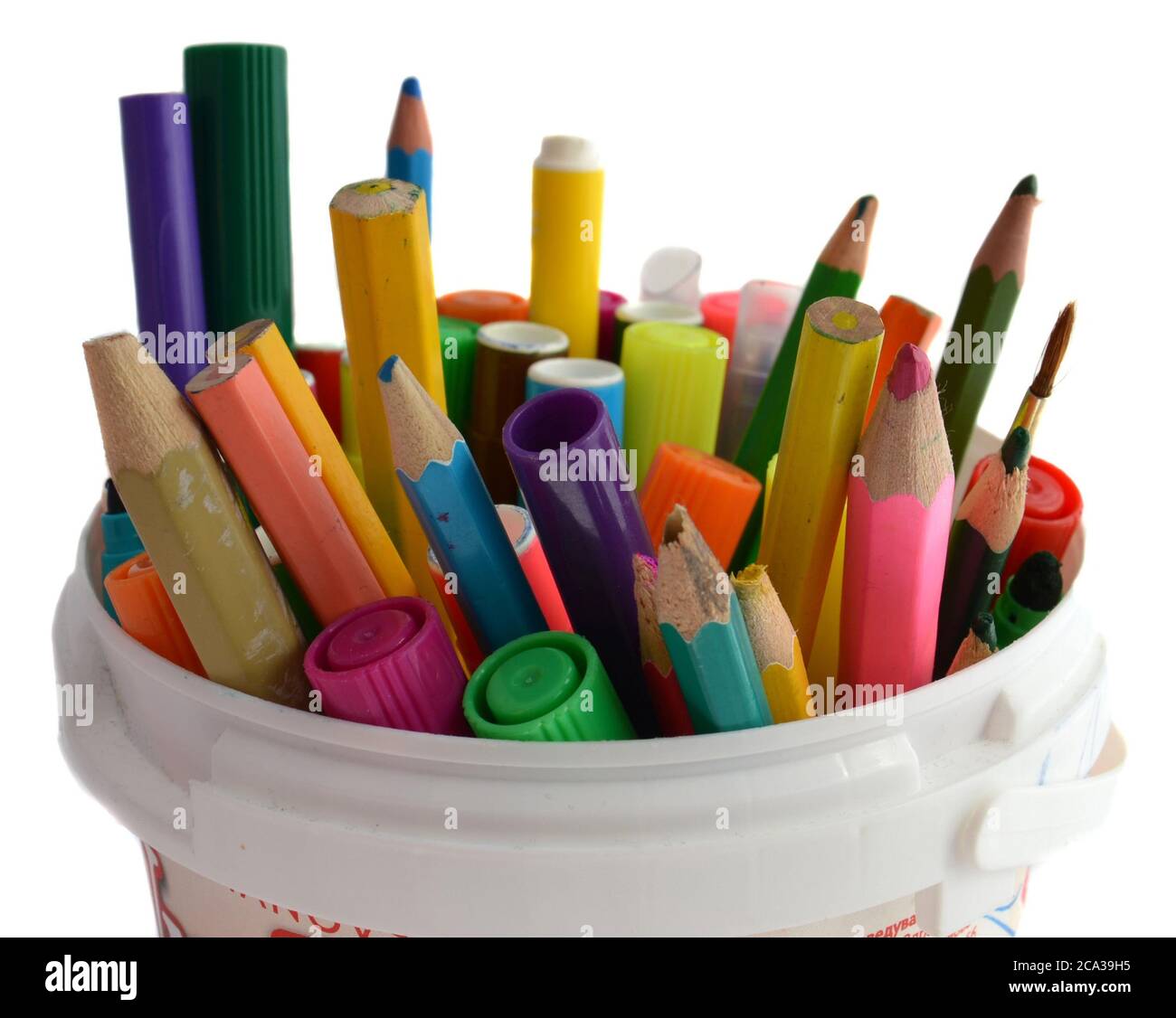 Pencil and brush hi-res stock photography and images - Alamy