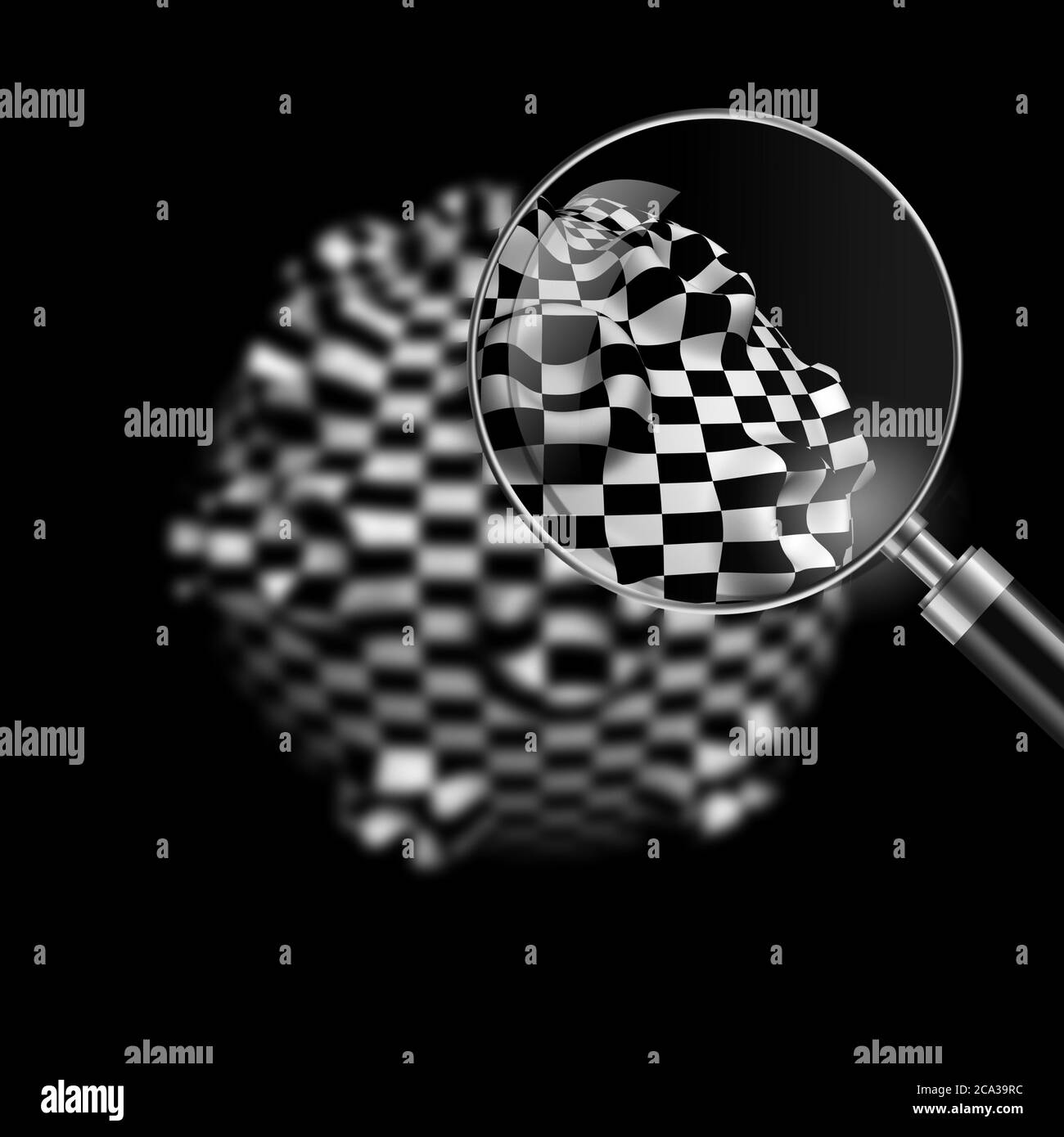 Chequered board game Black and White Stock Photos & Images - Alamy