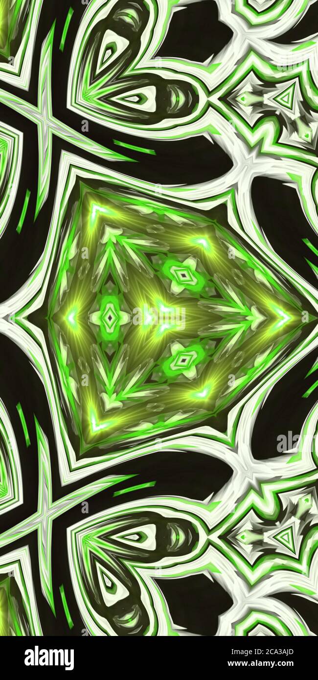 Lime green polygon background or frame. Abstract Triangle Geometrical ...