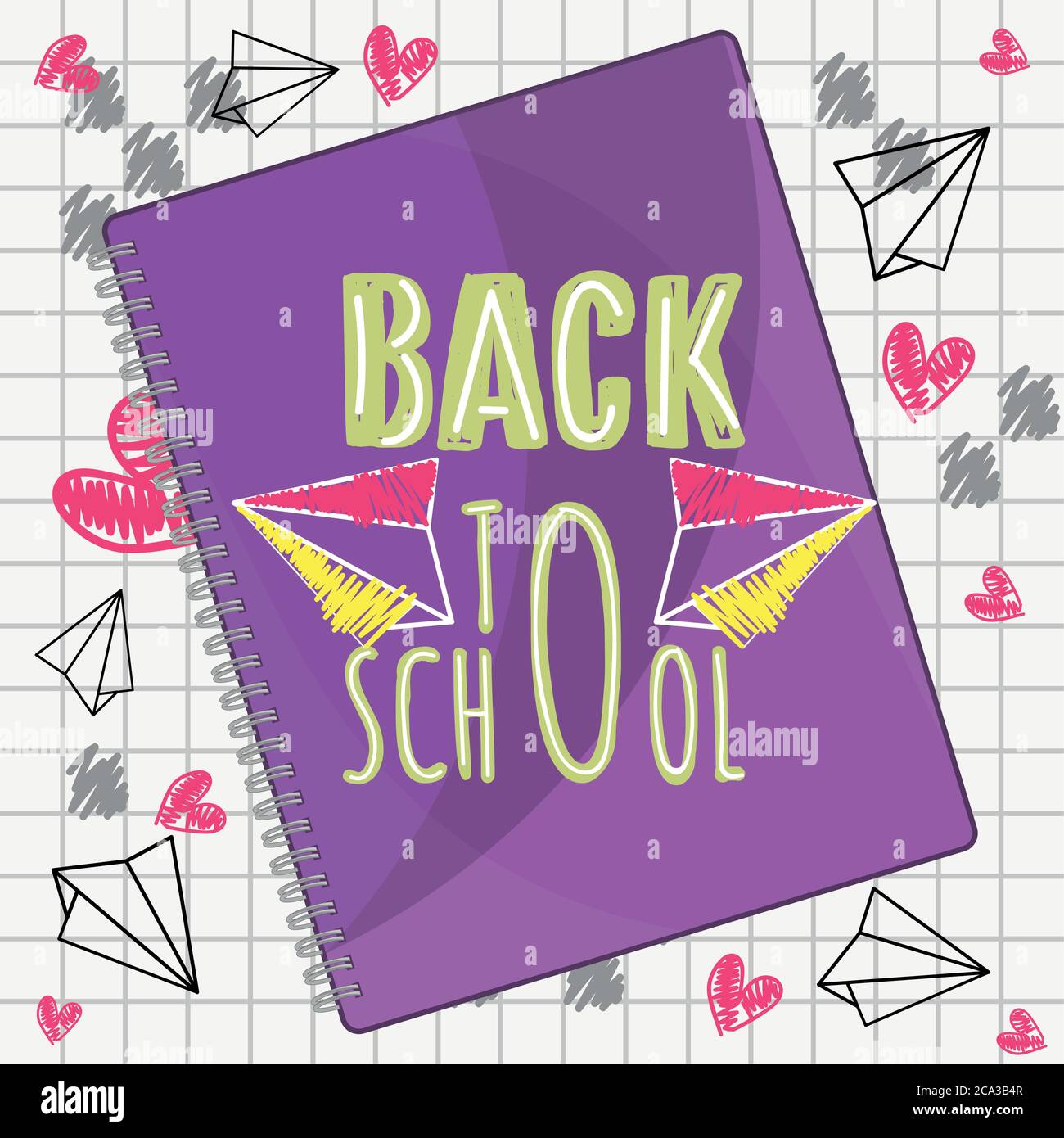 Background design template planes Cut Out Stock Images & Pictures - Alamy