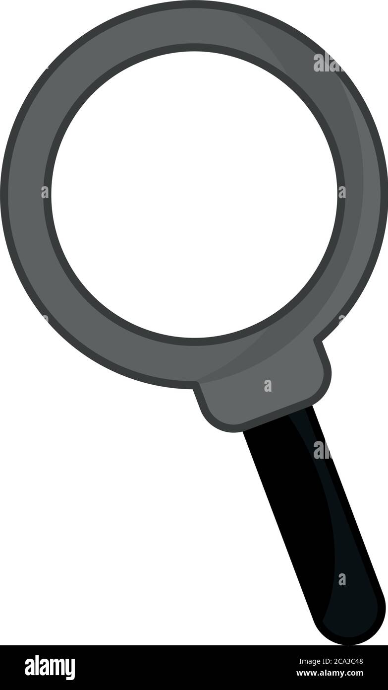 Magnifying glass icon. Optical tool icon - Vector Stock Vector Image ...