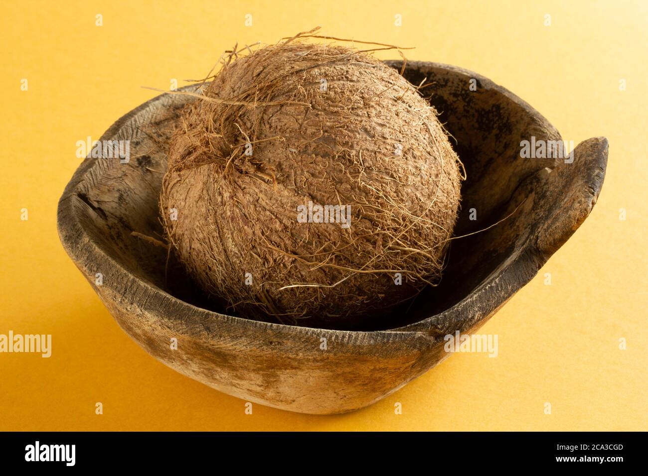 Coconut in old antique hi-res stock photography and images - Alamy