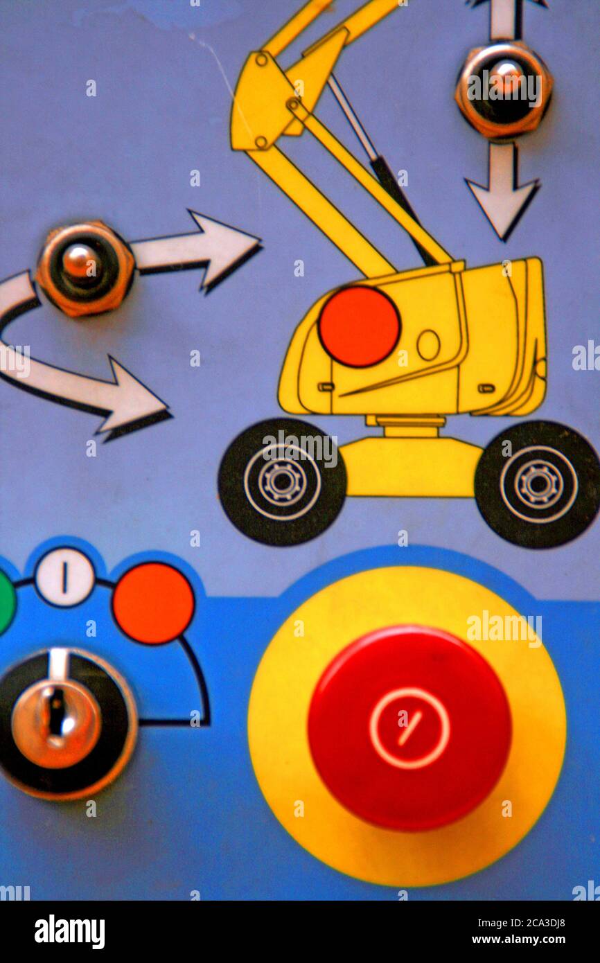 Control panel crane hi-res stock photography and images - Alamy