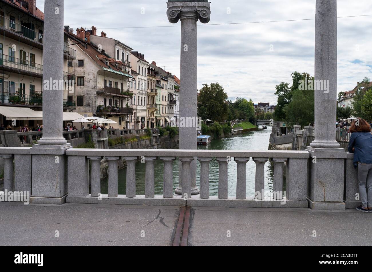 Cobblers bridge ljubljana hi-res stock photography and images - Alamy