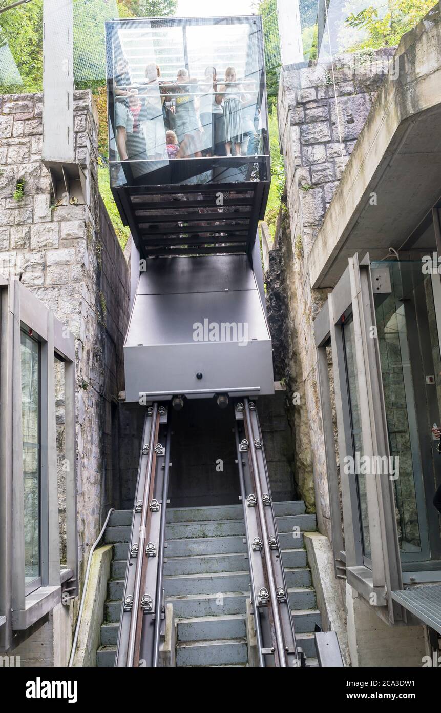 Ljubljana Castle Funicular Railway High Resolution Stock Photography ...