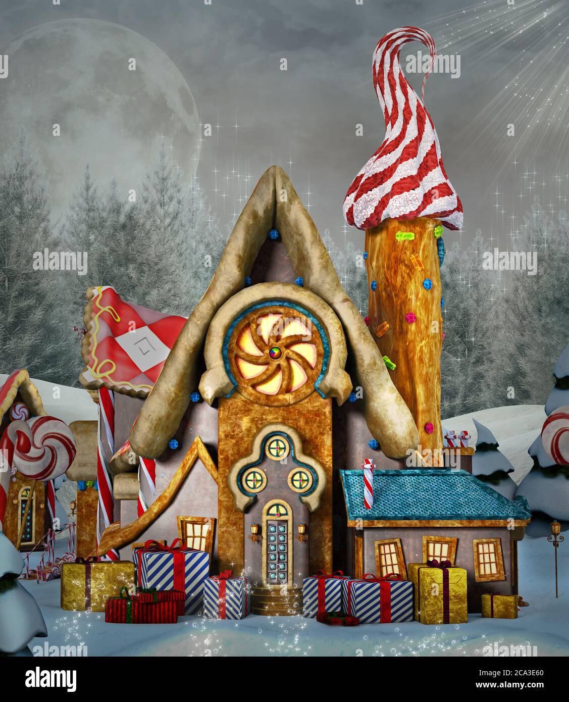 Candy village hi-res stock photography and images - Alamy