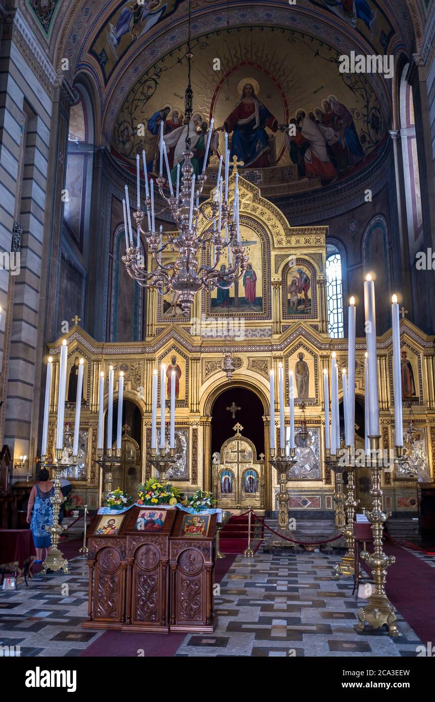 Orthodox church of st spyridon hi-res stock photography and images - Alamy