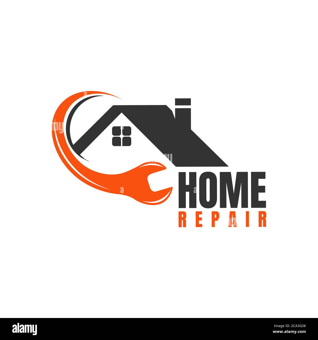 Home Repair Logo Icon Symbol Stock Vector Image & Art - Alamy