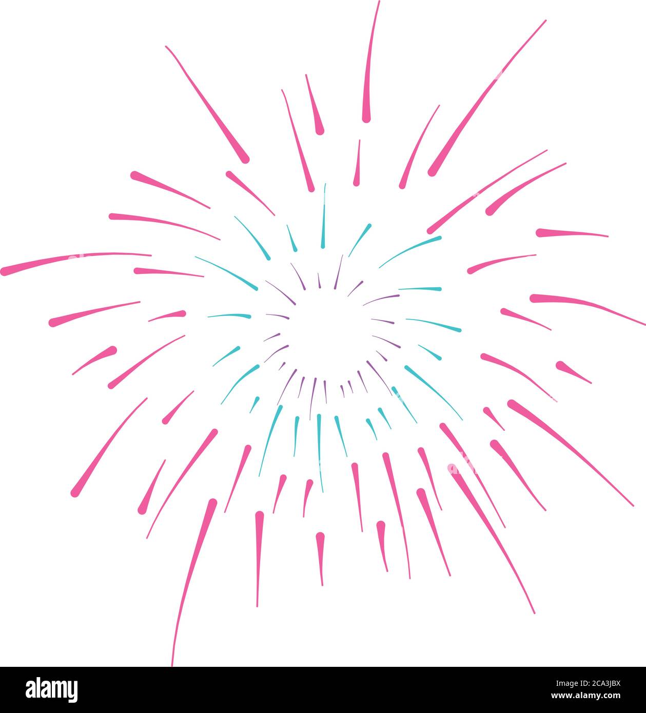 Fireworks White Background Clipart