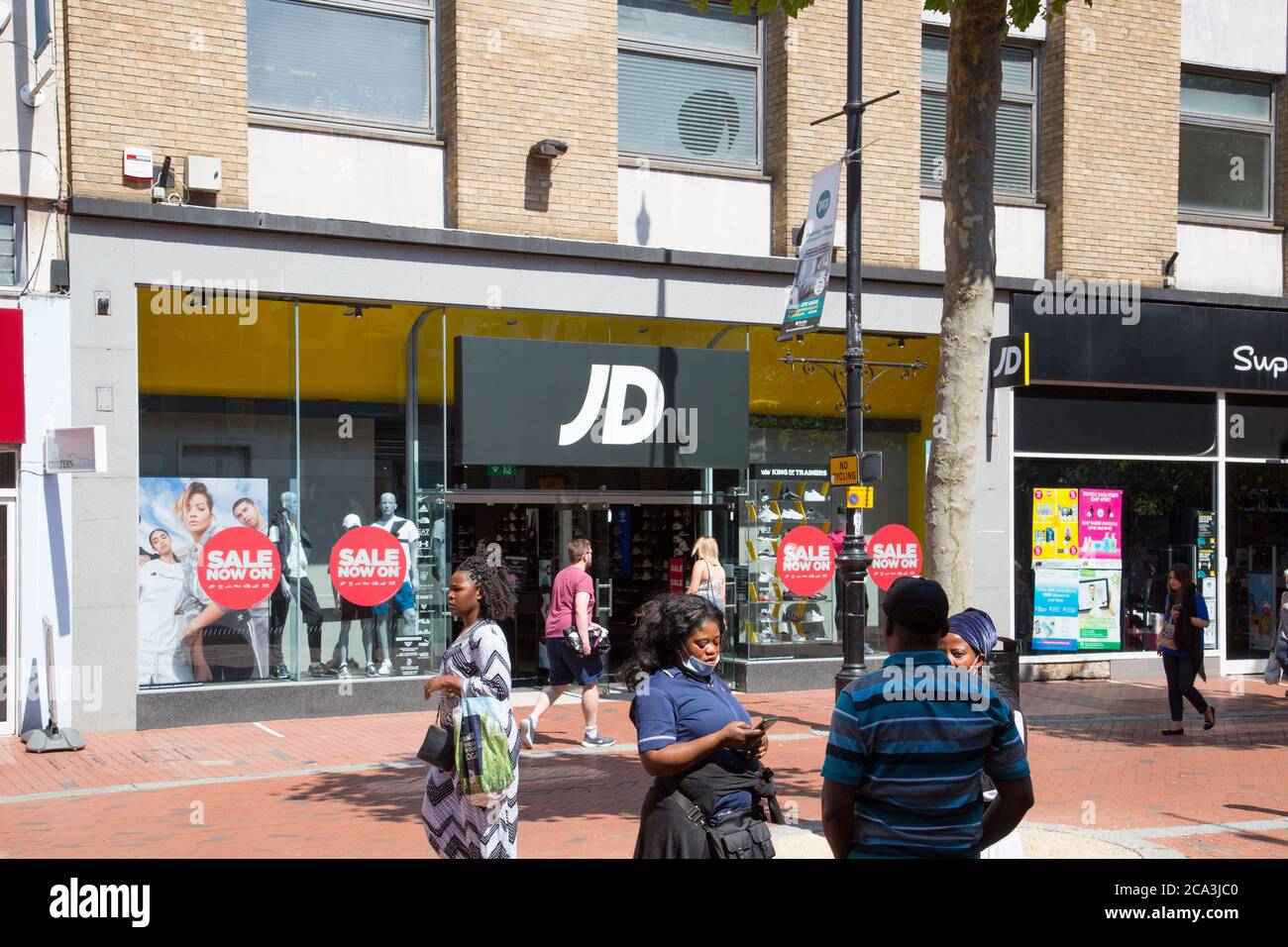 JD Sports store, Reading Stock Photo - Alamy