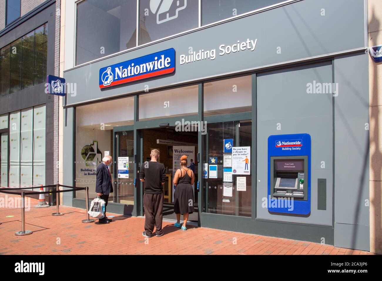 Nationwide Building Society, Reading Stock Photo - Alamy