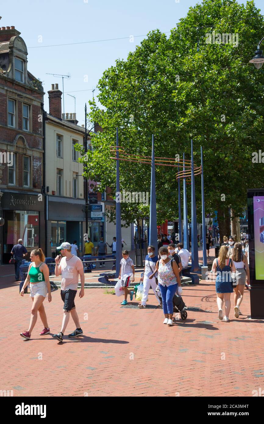 Broad Street, Reading, Berkshire Stock Photo - Alamy