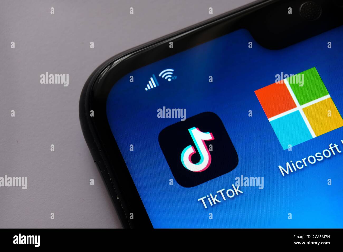 Tik tok logos hi-res stock photography and images - Alamy