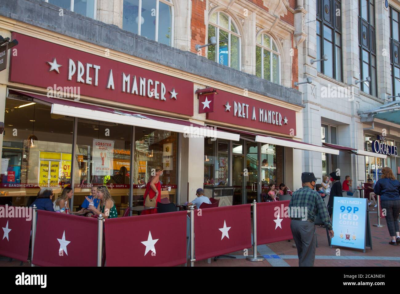 Broad Street, Reading, Berkshire Stock Photo - Alamy