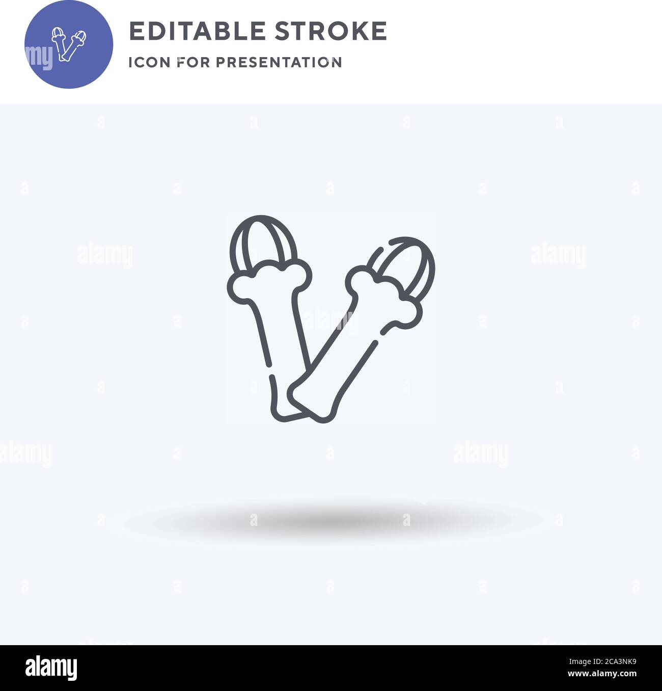 Clove icon vector, filled flat sign, solid pictogram isolated on white ...