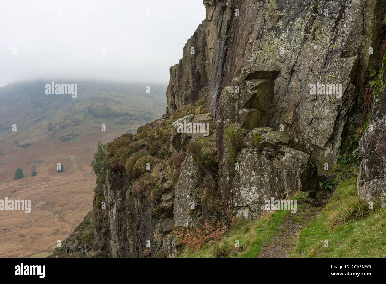 Fat Man’s Agony on Side Pike in the Lake District National Park ...