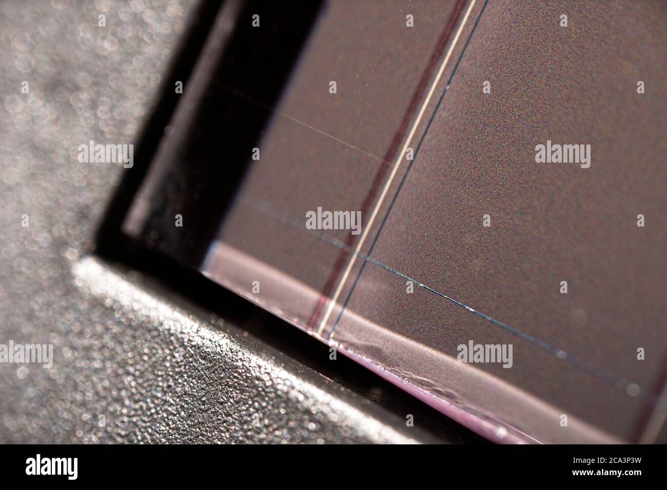 Detailed closeup macro photo of a solar panel Stock Photo - Alamy