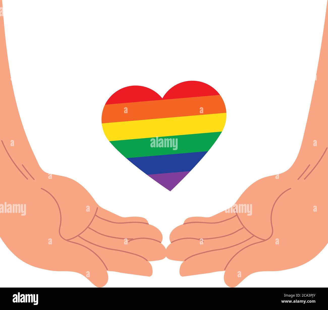 Hands front door Stock Vector Images - Alamy