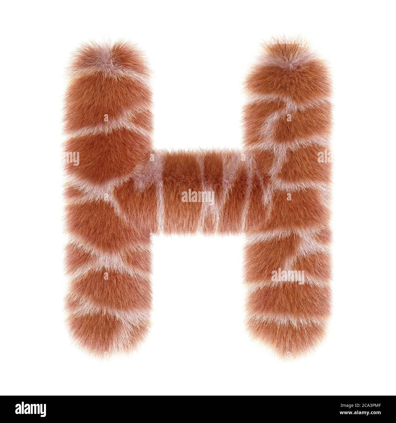 3d GIRAFFE cartoon funny creative fur letter H Stock Photo - Alamy