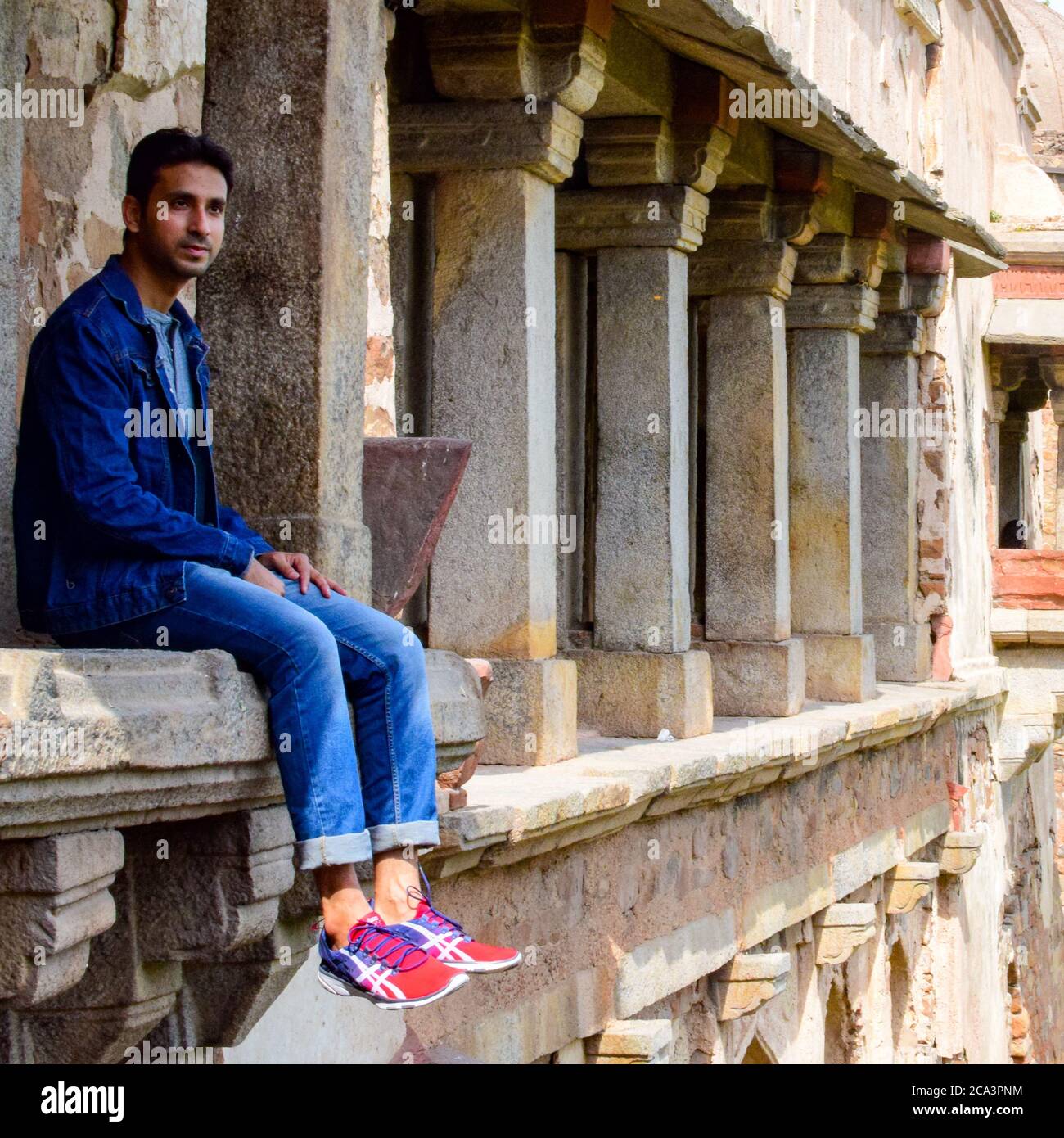 New Delhi India – March 3 2020 : Man portrait, smart casual man ...