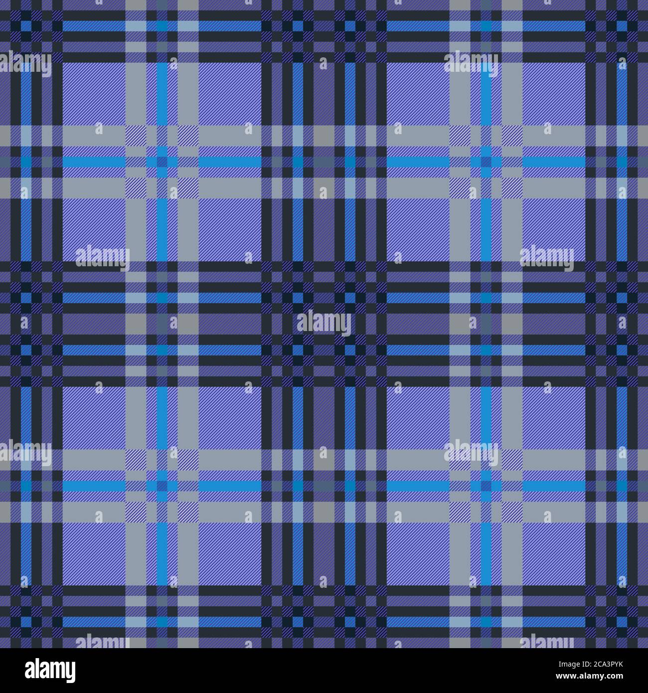 Blue buffalo plaid pattern Stock Vector Images - Alamy