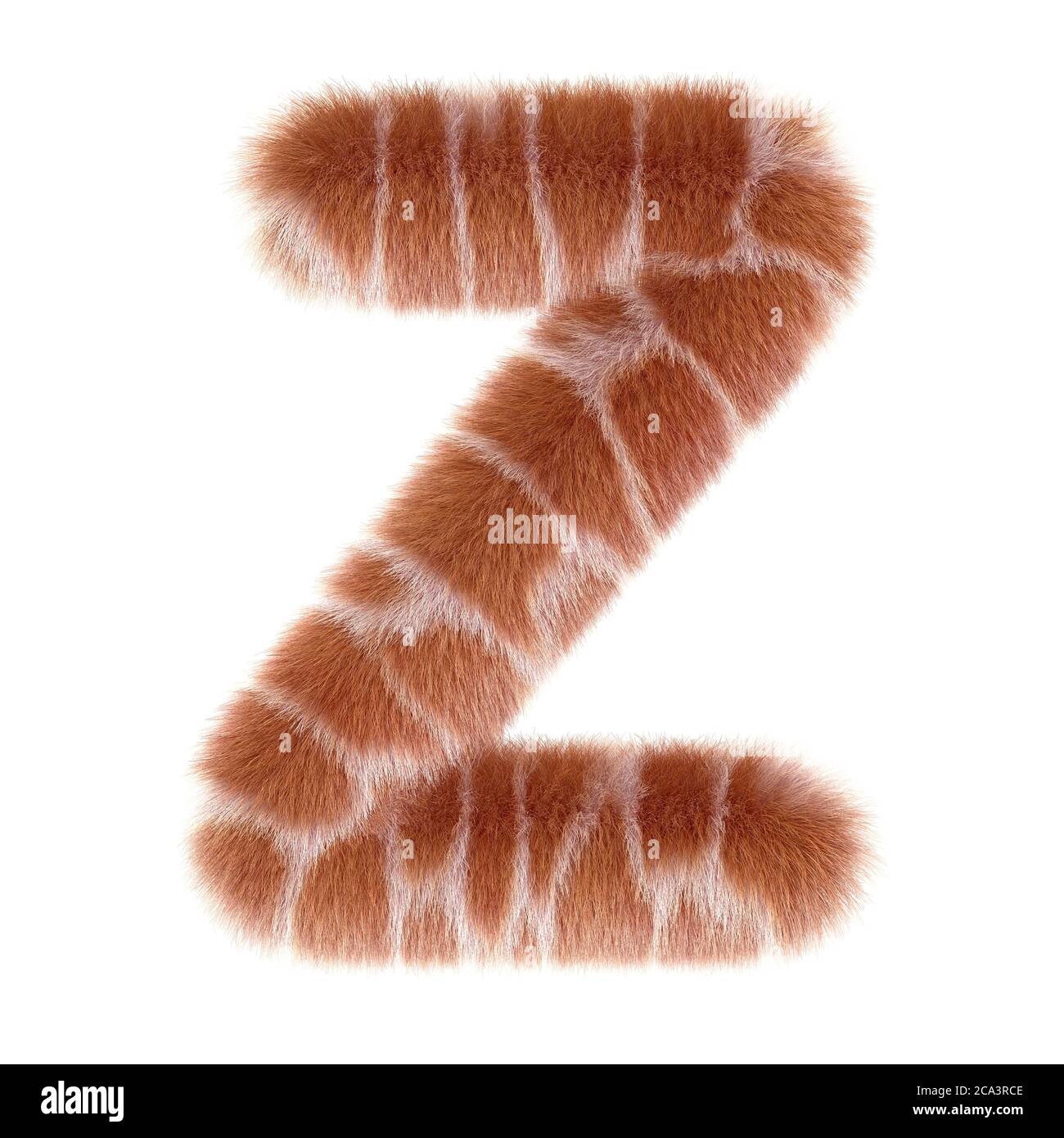 3d GIRAFFE cartoon funny creative fur letter Z Stock Photo - Alamy