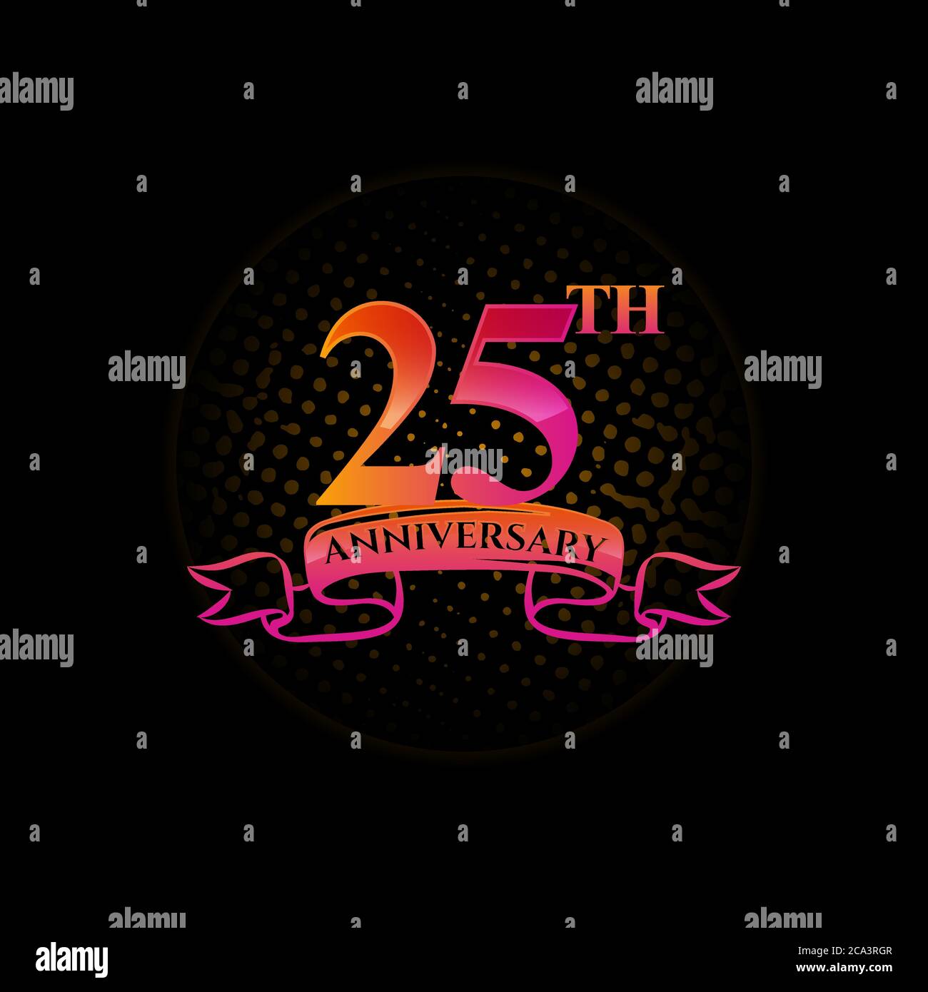 25th Anniversary Logo Design