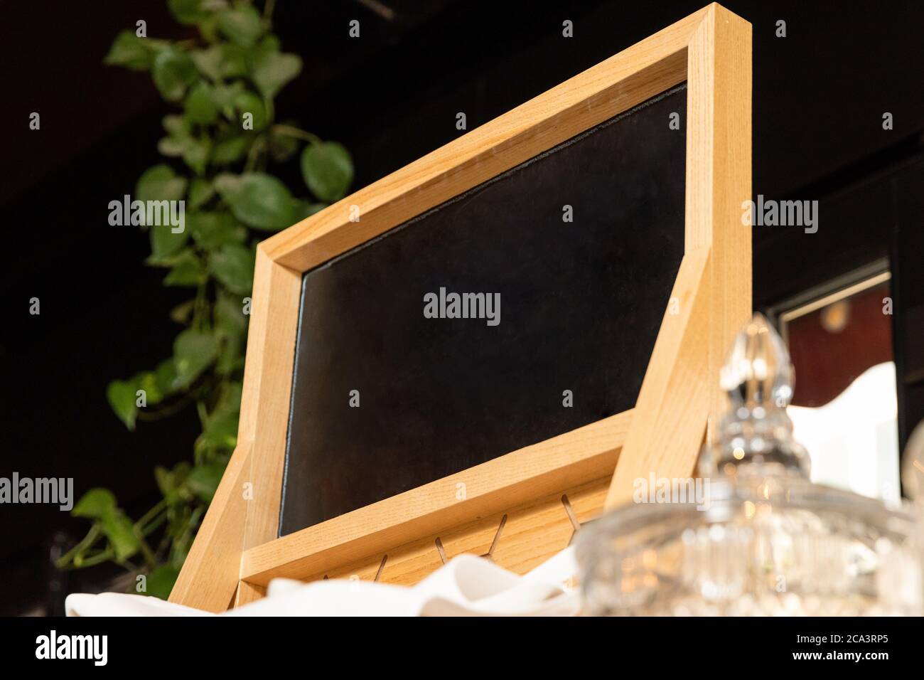 We are open chalkboard sign outside shop hi-res stock photography and ...