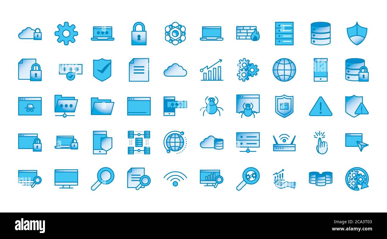 Document gears cloud data center hi-res stock photography and images - Alamy