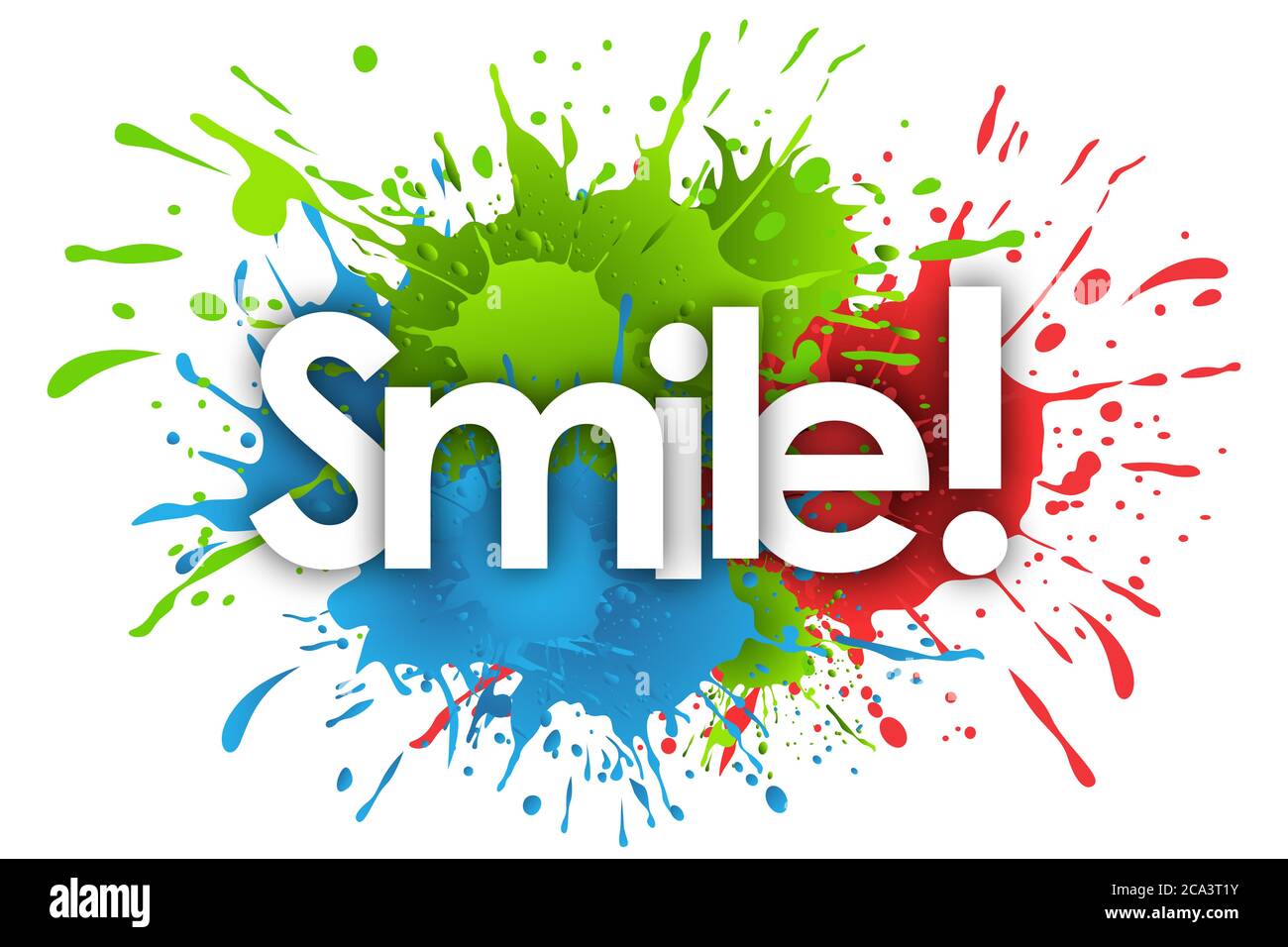 Smile word hi-res stock photography and images - Alamy