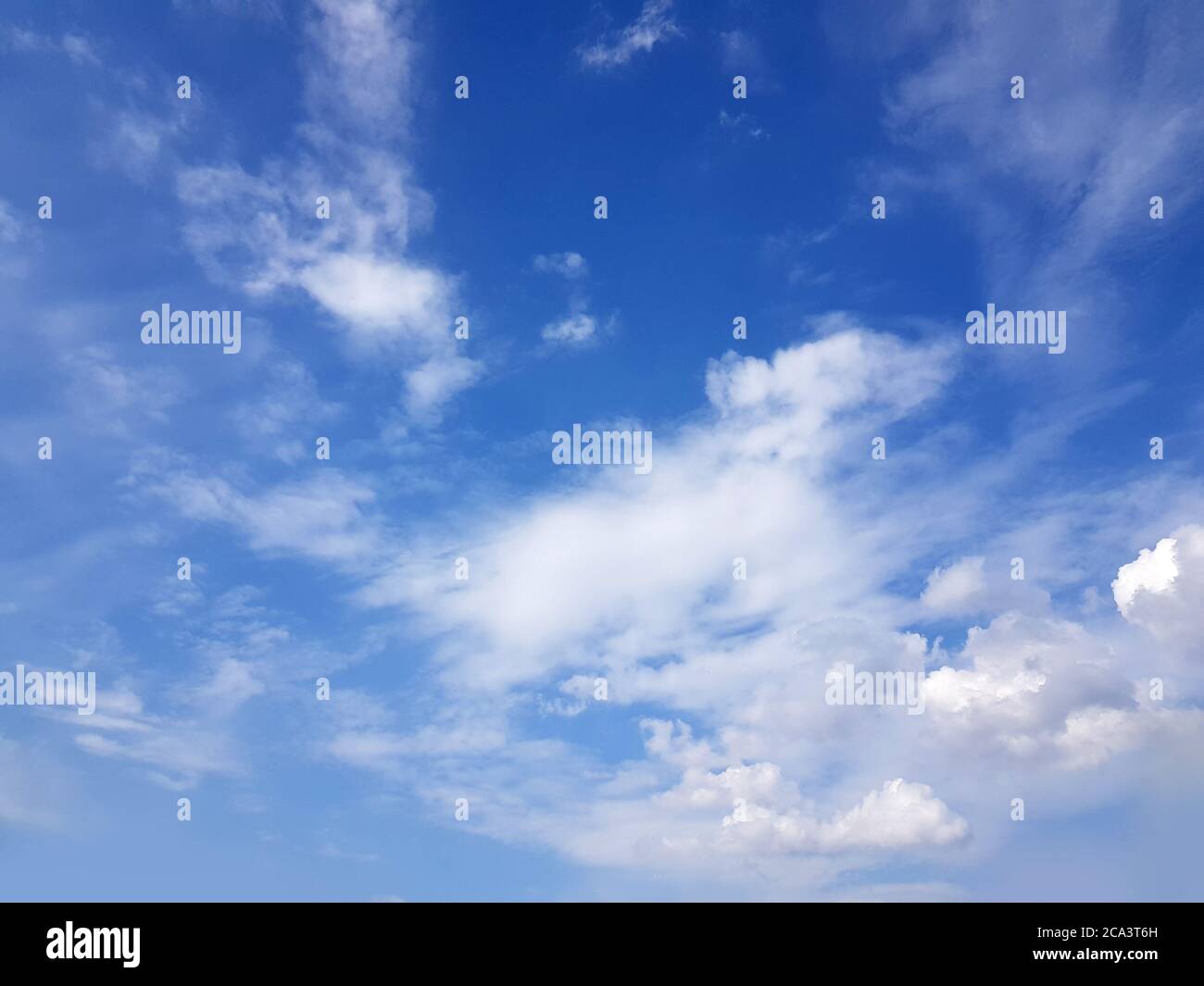 Blue sky clouds background. Beautiful landscape with clouds Stock Photo ...