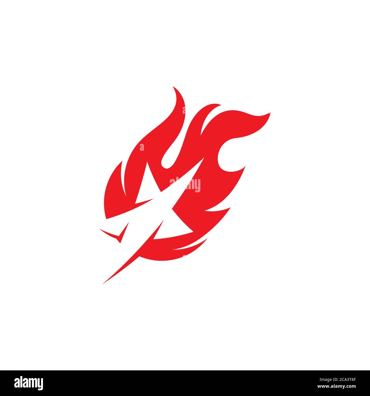 flame icon fire vector design template Stock Vector Image & Art - Alamy