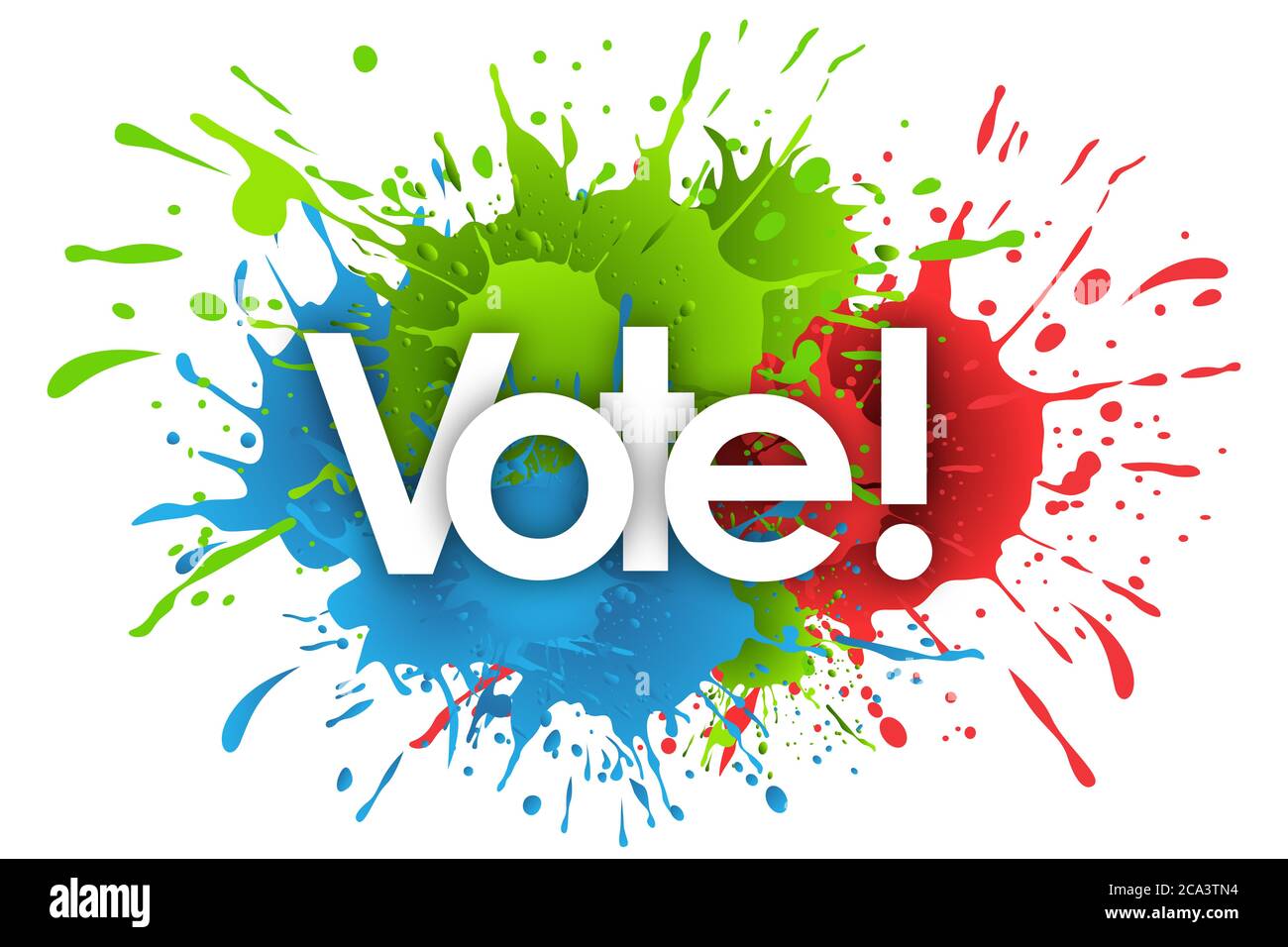 vote word and splashs Stock Photo - Alamy
