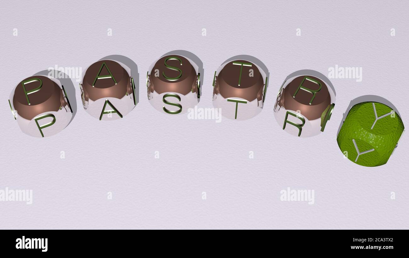 pastry combined by dice letters and color crossing for the related ...