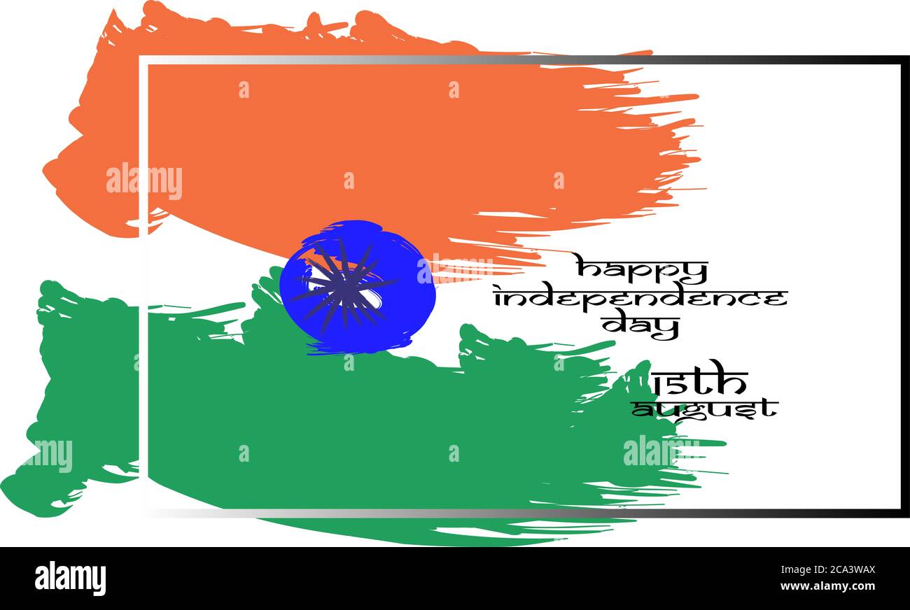Illustration of India Independence Day. 15th August. Theme. Concept ...