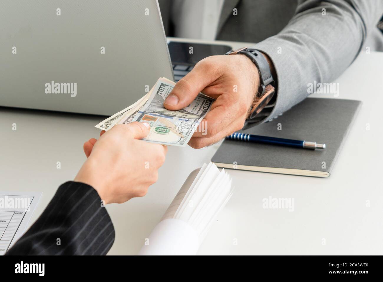 Salary transfer hi-res stock photography and images - Alamy