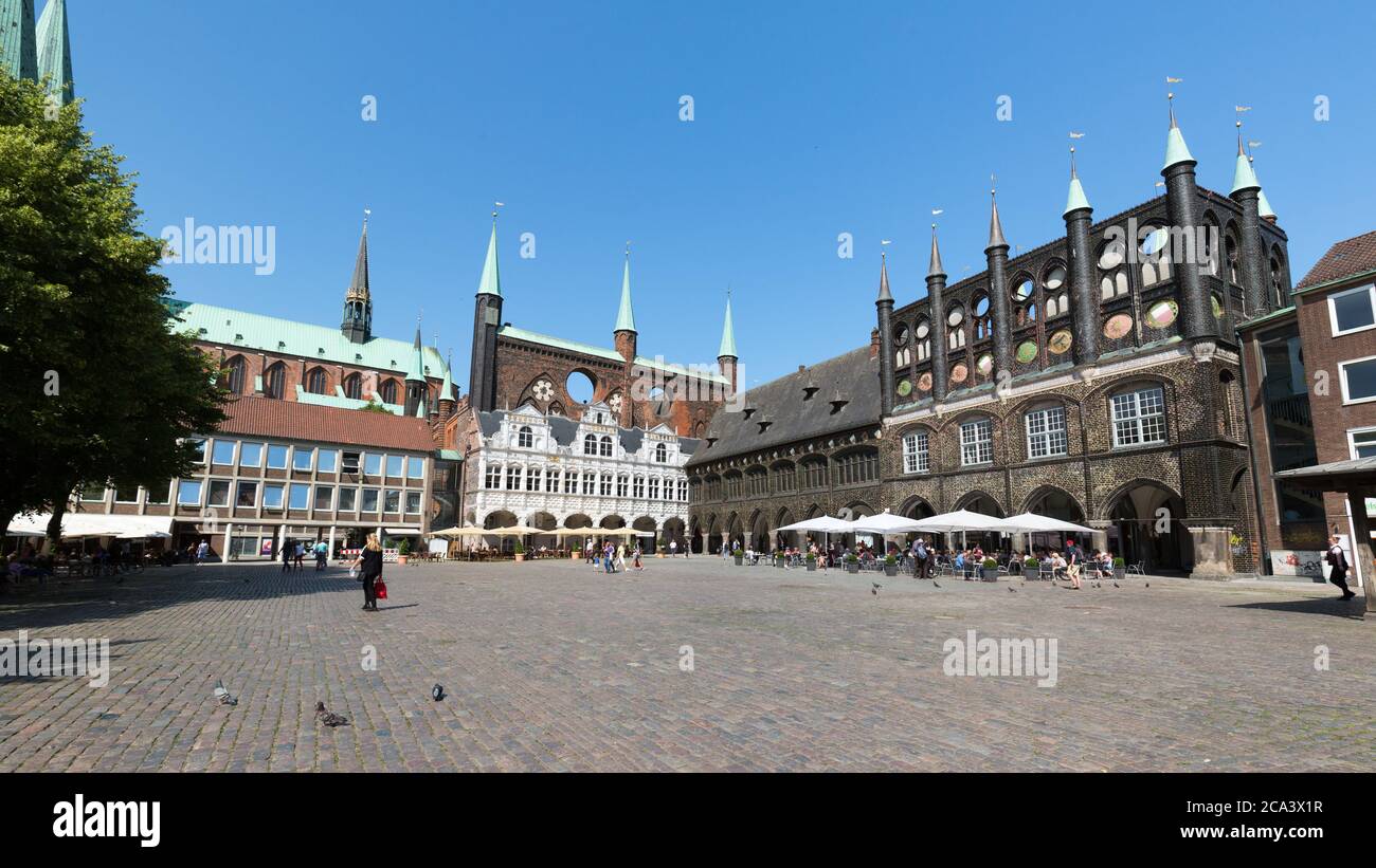 Panoramic view historical brick hi-res stock photography and images - Alamy