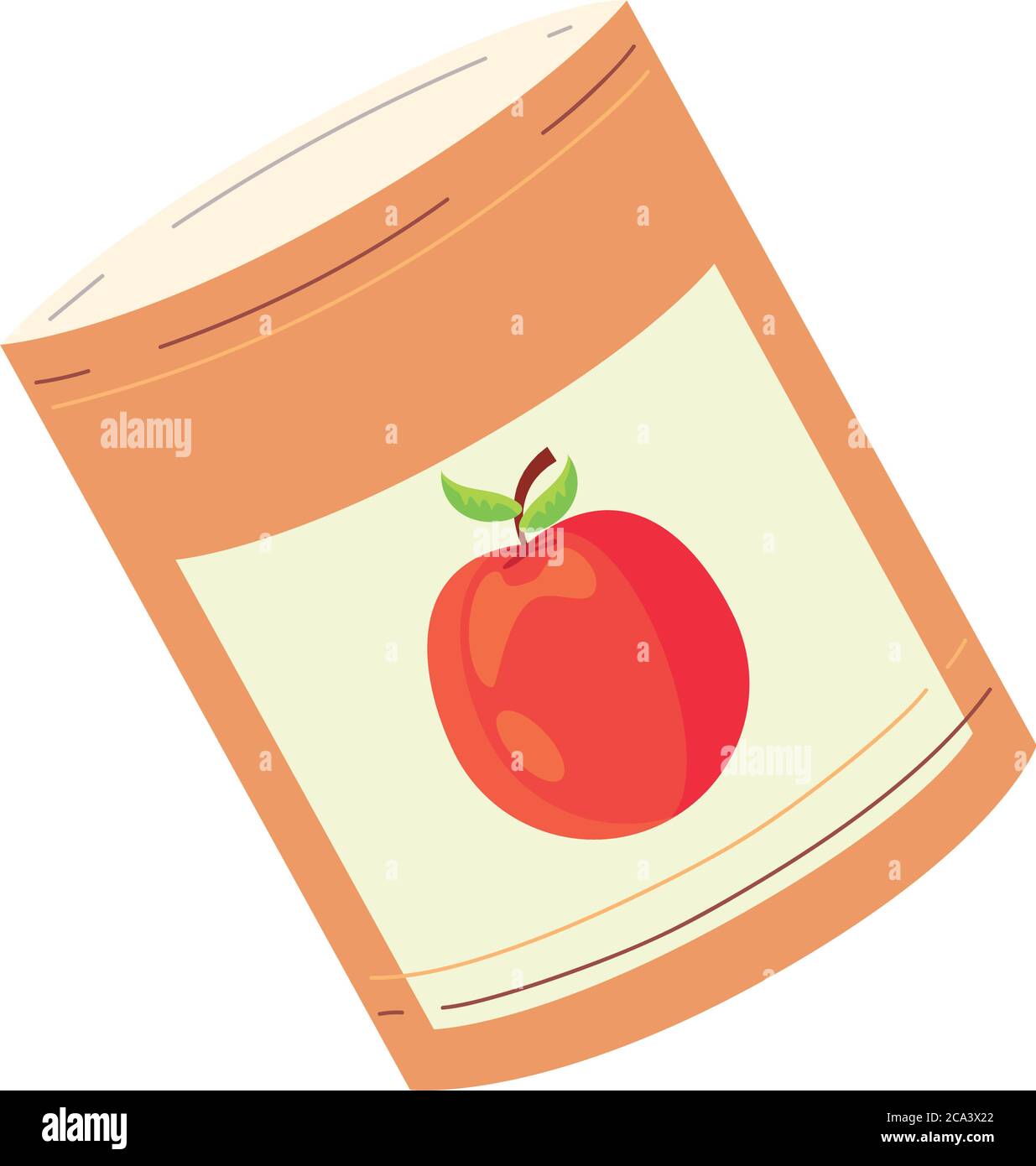 Tomato paste can Stock Vector Images - Alamy