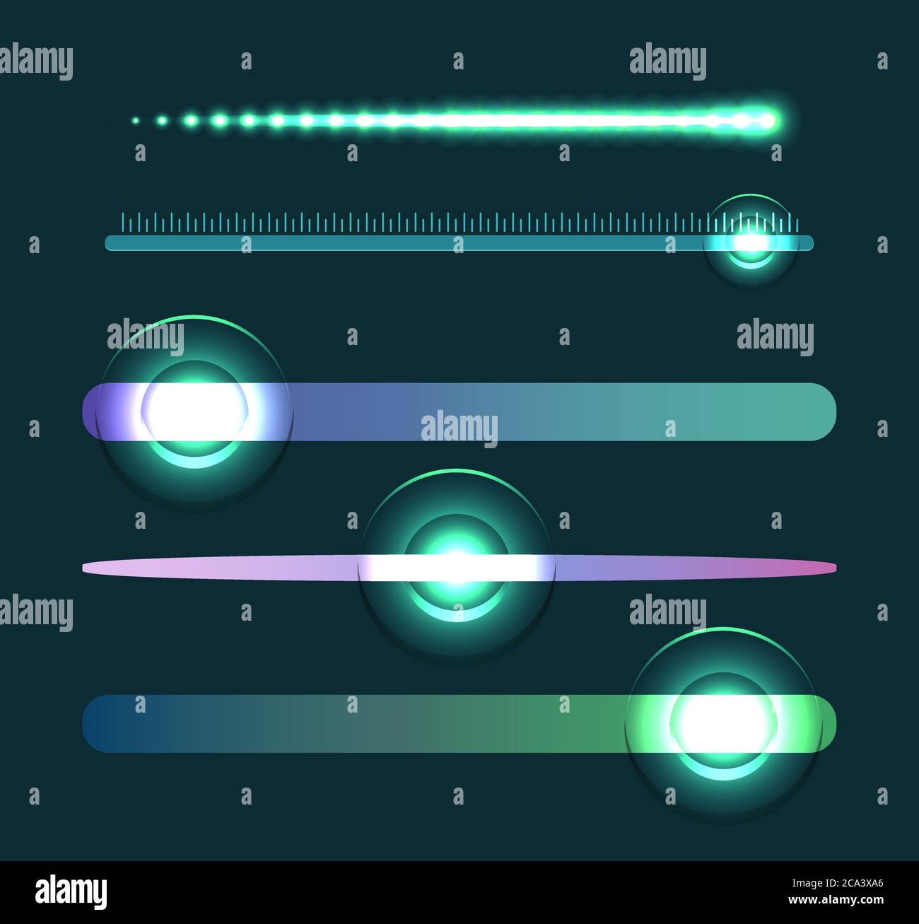 Progressbar vector vectors hi-res stock photography and images - Alamy