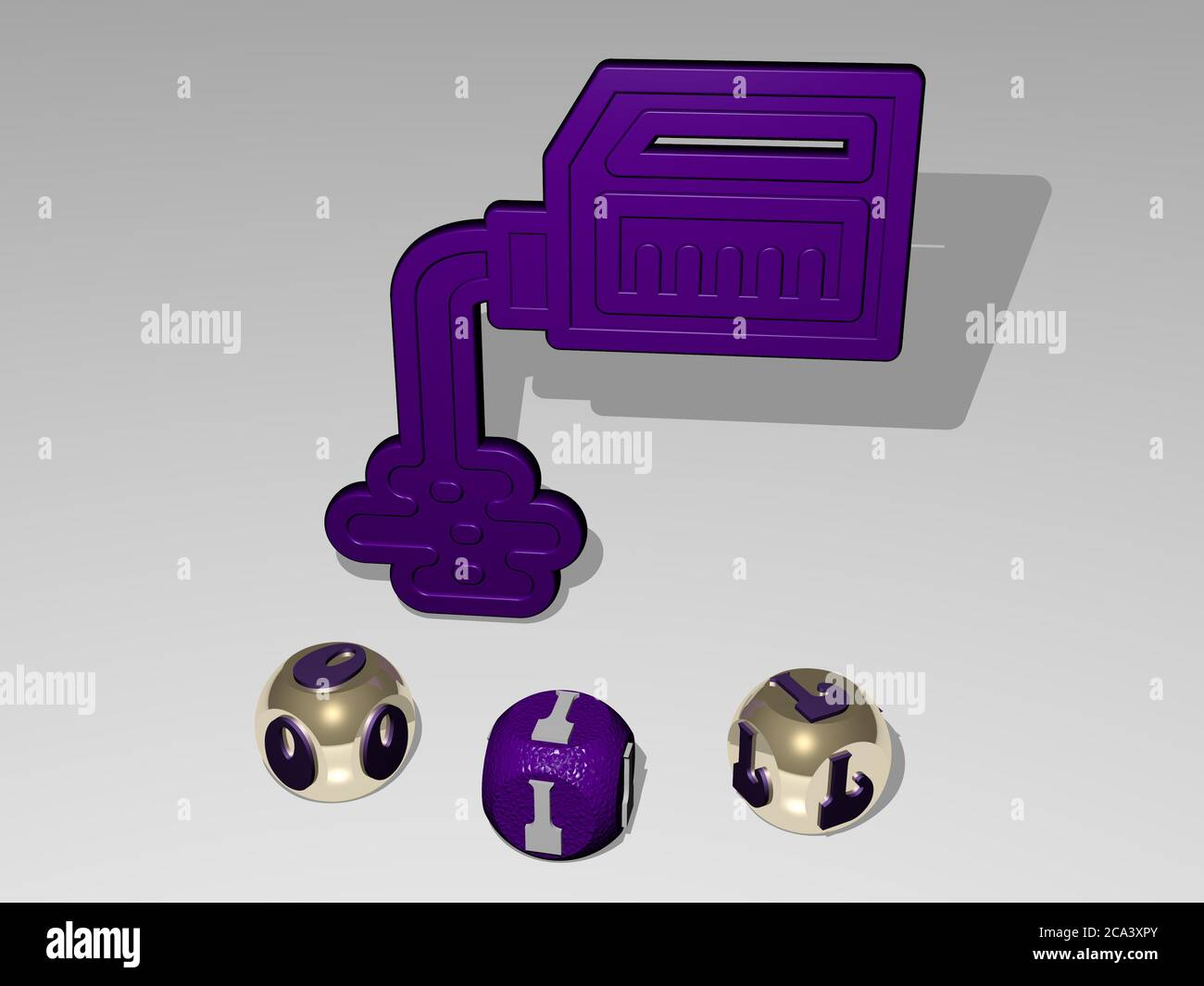 Oil drilling made 3d hi-res stock photography and images - Alamy
